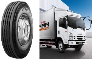 BRIDGESTONE R156 ยางเรเดียลมาตรฐานติดตั้งในรถบรรทุก ISUZU FRR 210/190 ...
